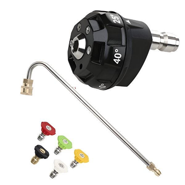 High Pressure Washer Gutter Rod with Nozzle - SandBlastKit